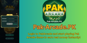 How To Login And Register on PakArcade