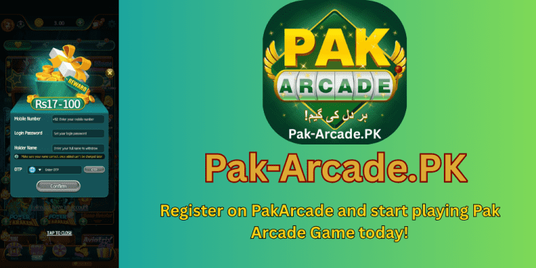 How To Login And Register on PakArcade